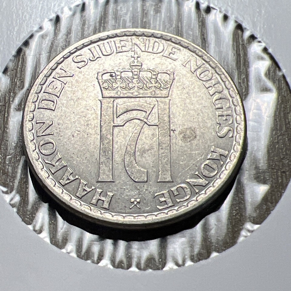 1957 Norway 1 Krone Great Condition A410 | eBay