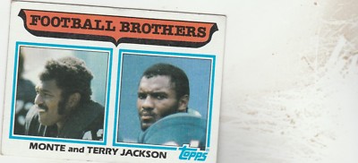 FREE SHIPPING-NRMINT TO VG-1982 Topps #268 Monte Jackson / Terry ...