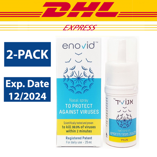 Enovid Nitric Oxide Nasal Spray to Protect Against Viruses 25ml for ...