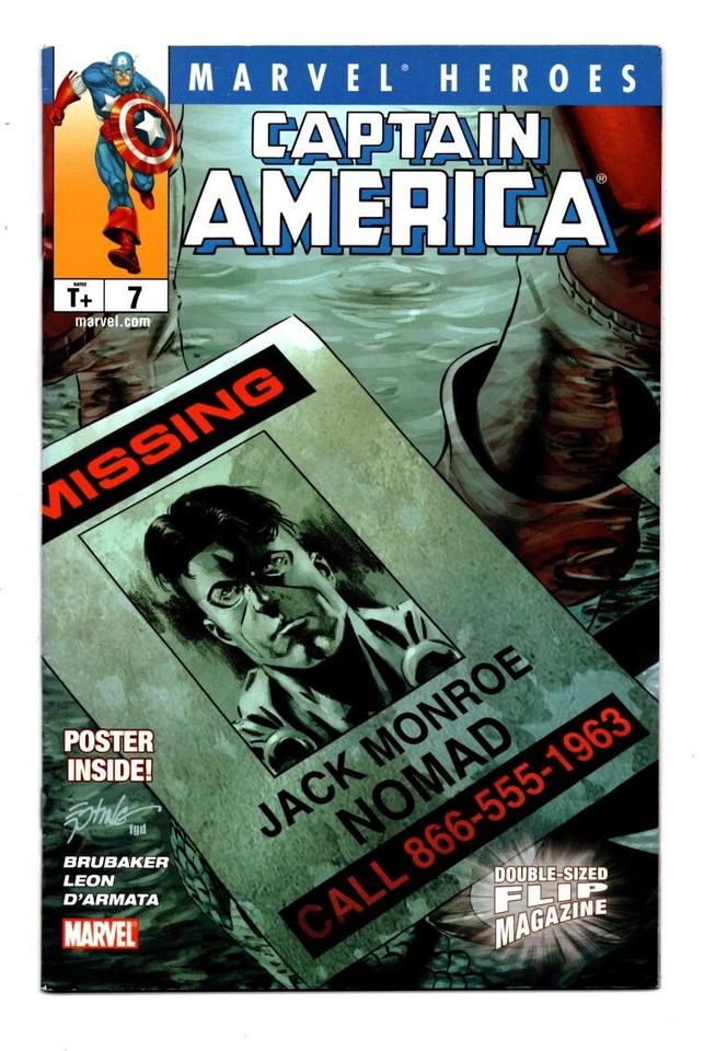 MARVEL HEROES FLIP MAGAZINE 7, NEWS, VF+ (8.5), NEW AVENGERS, POSTER ...