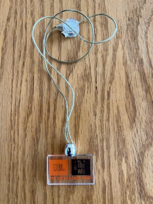 RARE - The Who - Vintage Concert Promo Necklace JBL Lighted Pro Sound ...