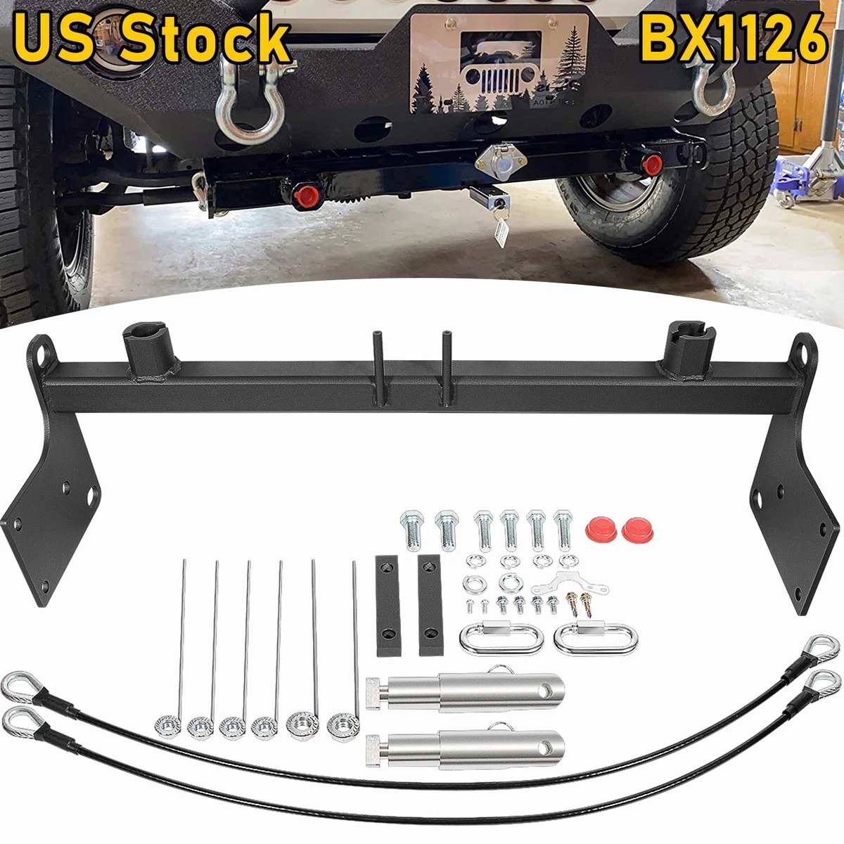 Jeep Wrangler Tow Bar Mounts