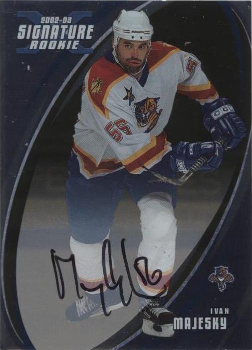 2002-03 In the Game Be A Player Signature Series - Ivan Majesky #182 ...