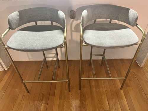 West Elm- Lenox Counter Stools (Set of 2) | eBay