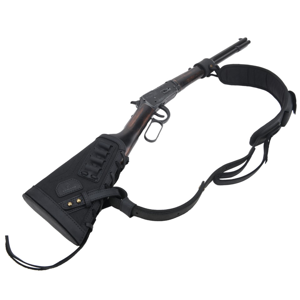 No Drilling Hunting Rifle Buttstock, Sling Straps with Sling Loop .357 ...