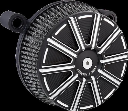 Big Sucker Stage1 Air Filter Kit w Cover 10g Blk Dyna Super Glide T ...