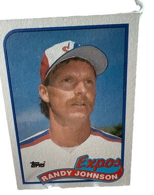 1989 Topps Tiffany Randy Johnston Rookie Card Rc Ungraded-# 647 Grade ...