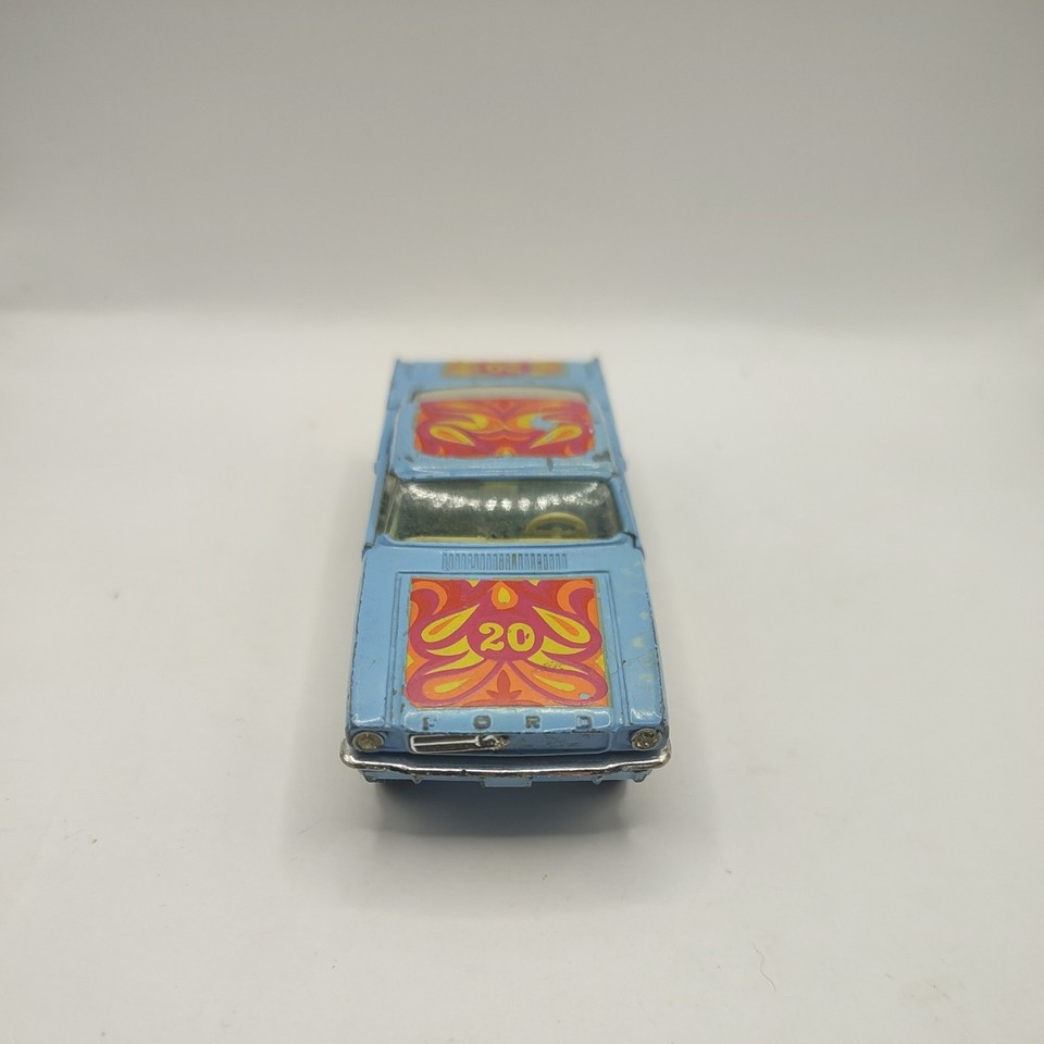 Corgi Toys #348 Ford Mustang Fastback Flower Power - Original Vintage ...