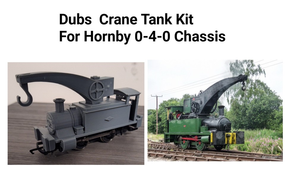 Dubs Crane Tank Kit For Hornby 0-4-0 Chassis | eBay