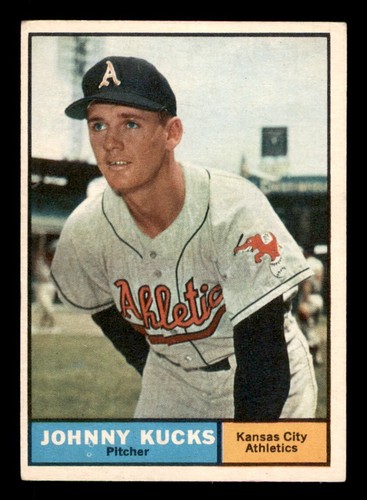 1961 Topps Baseball #94 Johnny Kucks VG/EX *d4 | eBay