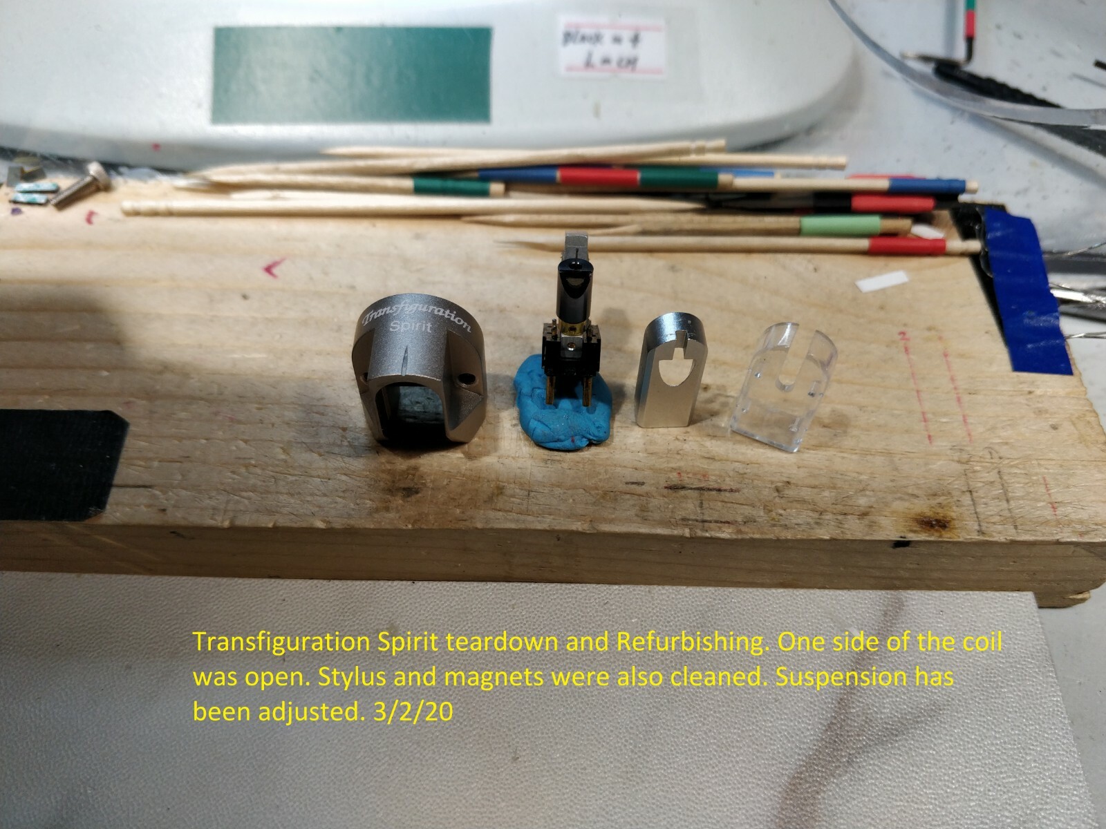 Transfiguration MC Cartridge Repair Service - Boron Microridge | eBay