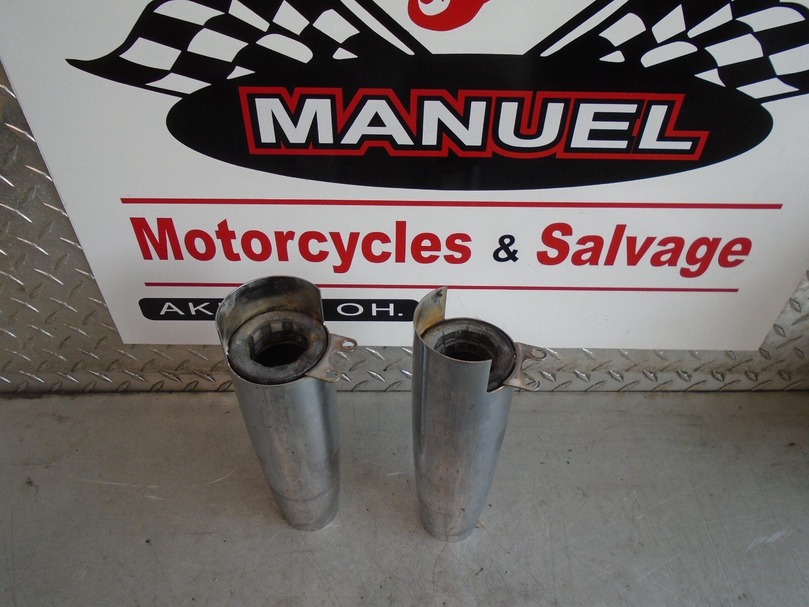 2007 Honda Shadow 1100 Sabre Vt1100c2 upper fork tube covers set 51660 ...