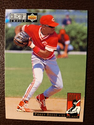 POKEY REESE REDS "RC" UPPER DECK 1994 COLLECTOR'S CHOICE BASEBALL #666 ...
