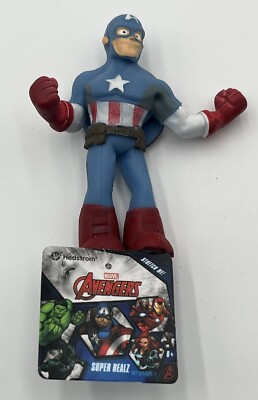 Hedstrom Marvel Avengers Super Realz Strrreetch Captain America NEW ...