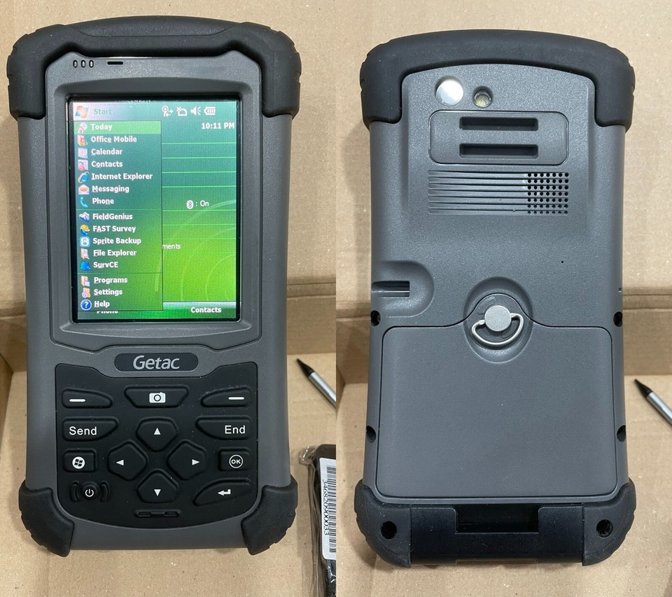 GETAC PS236 , SURVCE 2 .5 Fieldgenius 11, GPS RTK Surveypro 6.2 SURVEY ...