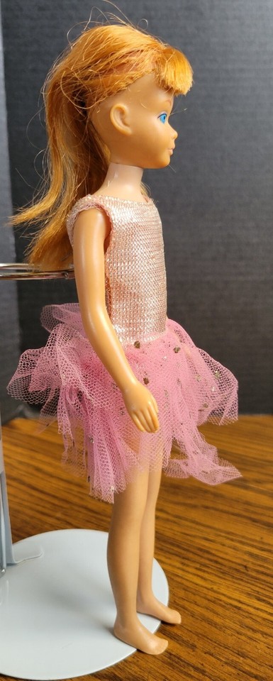Vintage Barbie Skipper Doll With Dance Tutu Outfit w Tag Red Hair BL ...