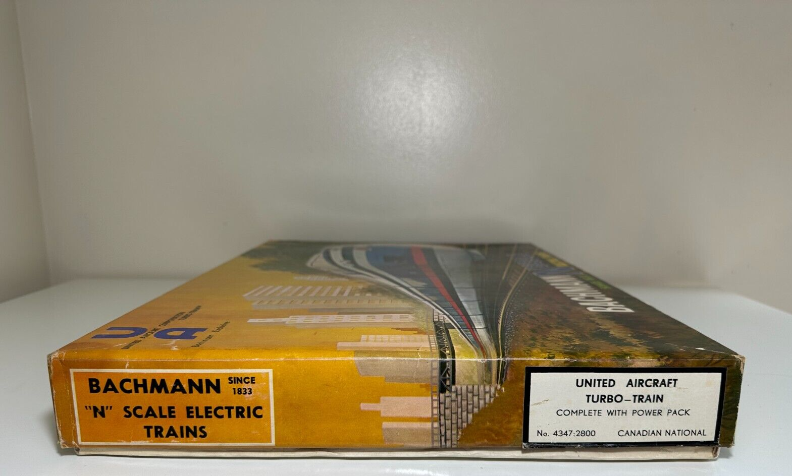Bachman N scale United Aircraft Turbo Train set NIB!!! | eBay