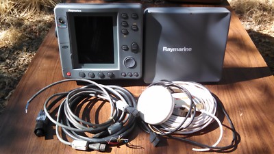 RayMarine RL70C+ 7" Color Radar Chartplotter+HSB2 Talk+ RayStar 120LP ...