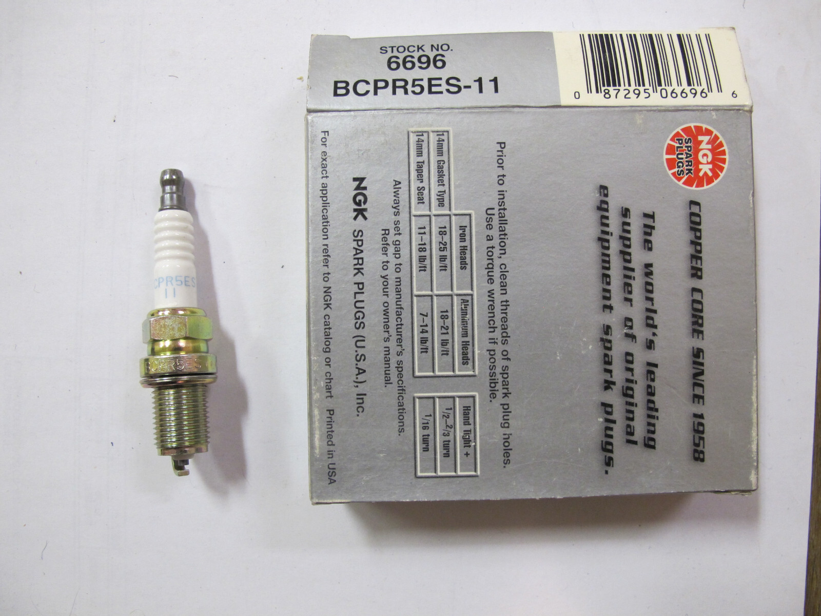 NGK BCPR5ES - Alternative spark plugs
