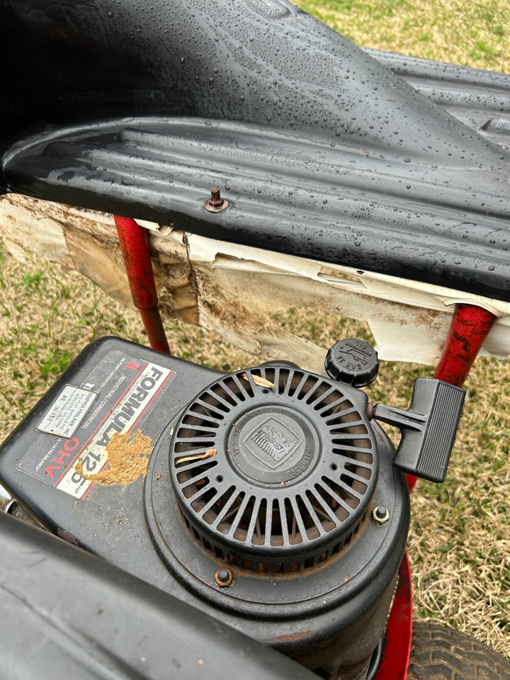 Snapper rear engine rider bagger grass catcher Frame n plastic cover ...