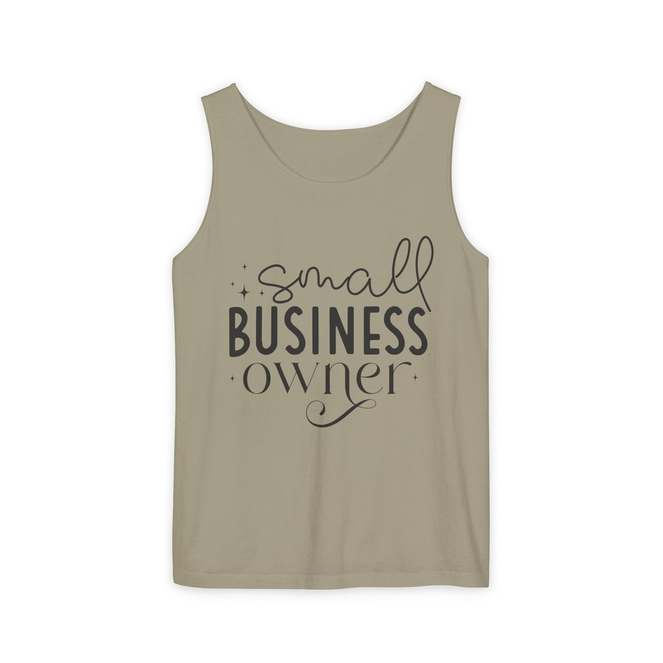 Small Business Owner Comfort Colors Unisex Garment-Dyed Tank Top | eBay