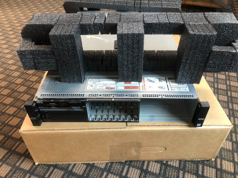 1U 2U Server Shipping Box Packaging PCF Foam Double Wall 275lbs 33" x ...