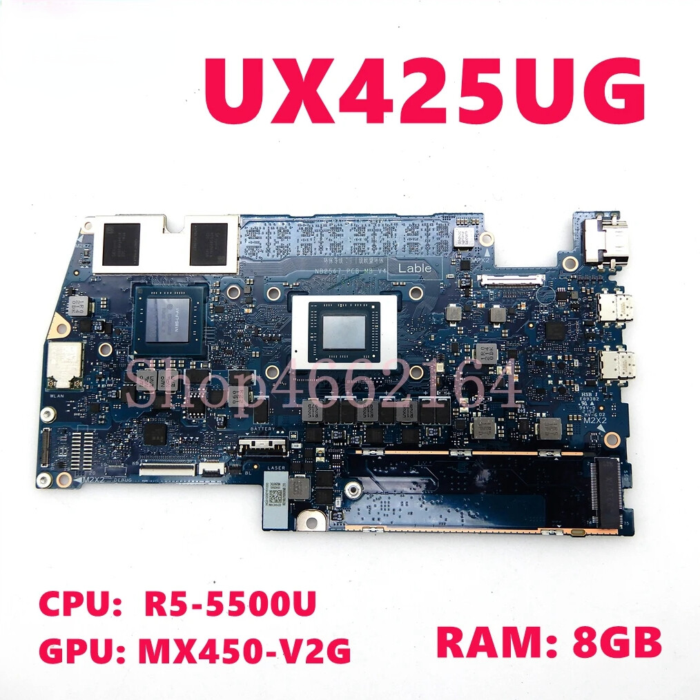 For ASUS Zenbook 14 UX425U UX425UG UM425UG R5-5500U 8G MX450 Laptop ...