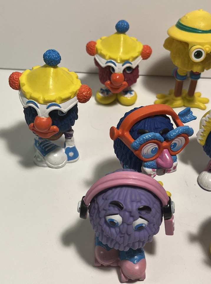 Vintage McDonalds Funny Fry Friends Fry Guys Kids Happy Meal Toys 1989 ...