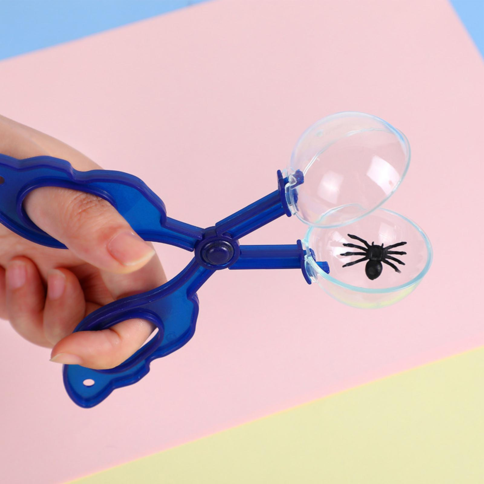 Portable Plastic Bug Insect Catcher Scissors Tongs Tweezer For Kids Toy ...