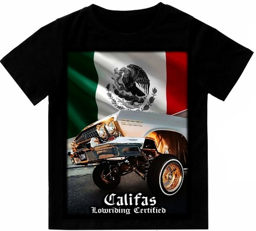 Califas Low Riding Certified Mens Heavyweight T-Shirt Print On Shaka ...