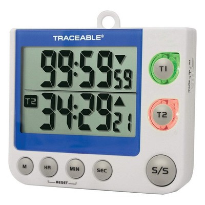 TRACEABLE 5017 Dual Timer, CountDown,CountUp, 100hr 6KED8 | eBay
