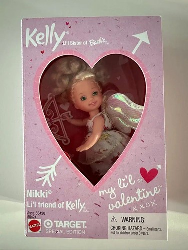 Valentine Barbie Kelly Plush Toy Niki Unopened | eBay