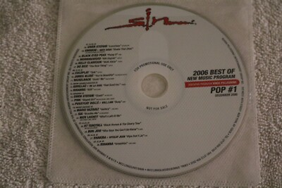 S.I.N. New Music Program Best Of Pop # 1 December 2006 VG+ Promo CD ...