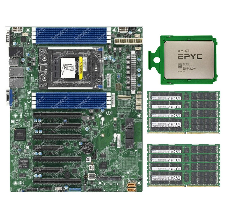 AMD EPYC 7402P CPU + Supermicro H12SSL-i + 2133P RAM multiple choices ...