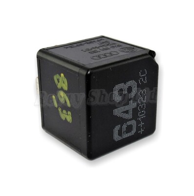 863-Audi Skoda VW Seat (08-16) Black-643 4-Pin Relay 8K0951253 SN7 ...