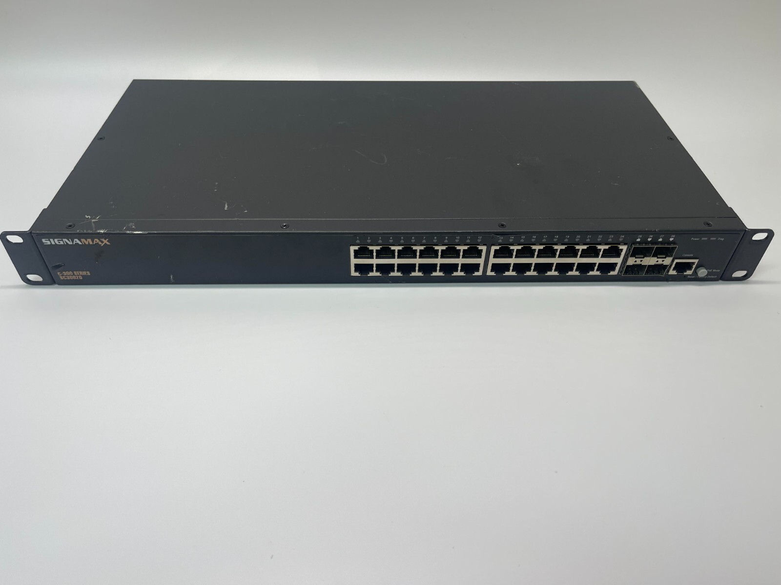 Signamax SC30020 C-300 24 Port Gigabit PoE+ Full Power Managed Ethernet ...