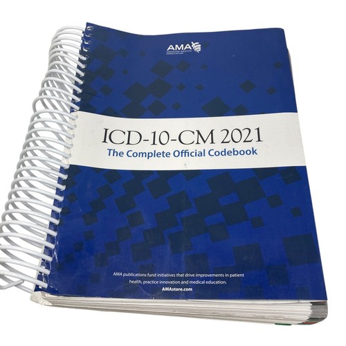 ICD-10-CM 2021 The Complete Official Codebook Spiral Binding ...