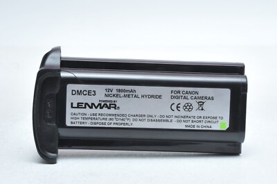 LENMAR NP-E3 Battery for Canon EOS 1D Mark II, EOS-1D, EOS-1Ds Mark II ...