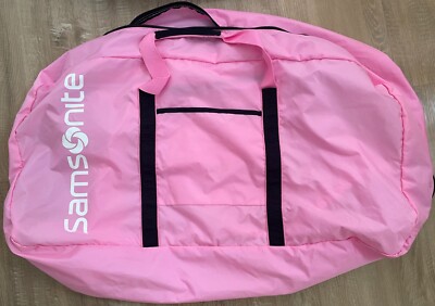 Samsonite tote-a-ton duffle bag - Pink - 33x17x11.5" - Travel Bag | eBay