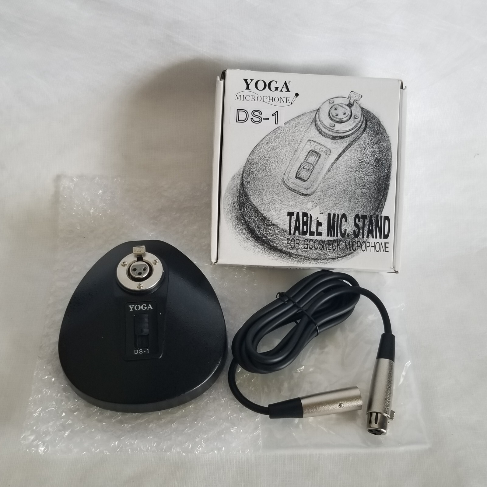 YOGA DS-1 Table Mic. Stand For Gooseneck Microphone, Anti-Slip - NEW | eBay