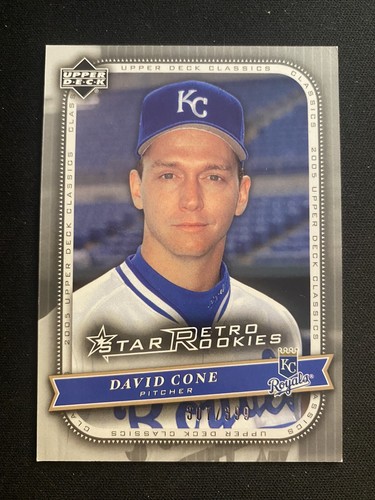 2005 Upper Deck Classics Silver /399 David Cone #108 | eBay