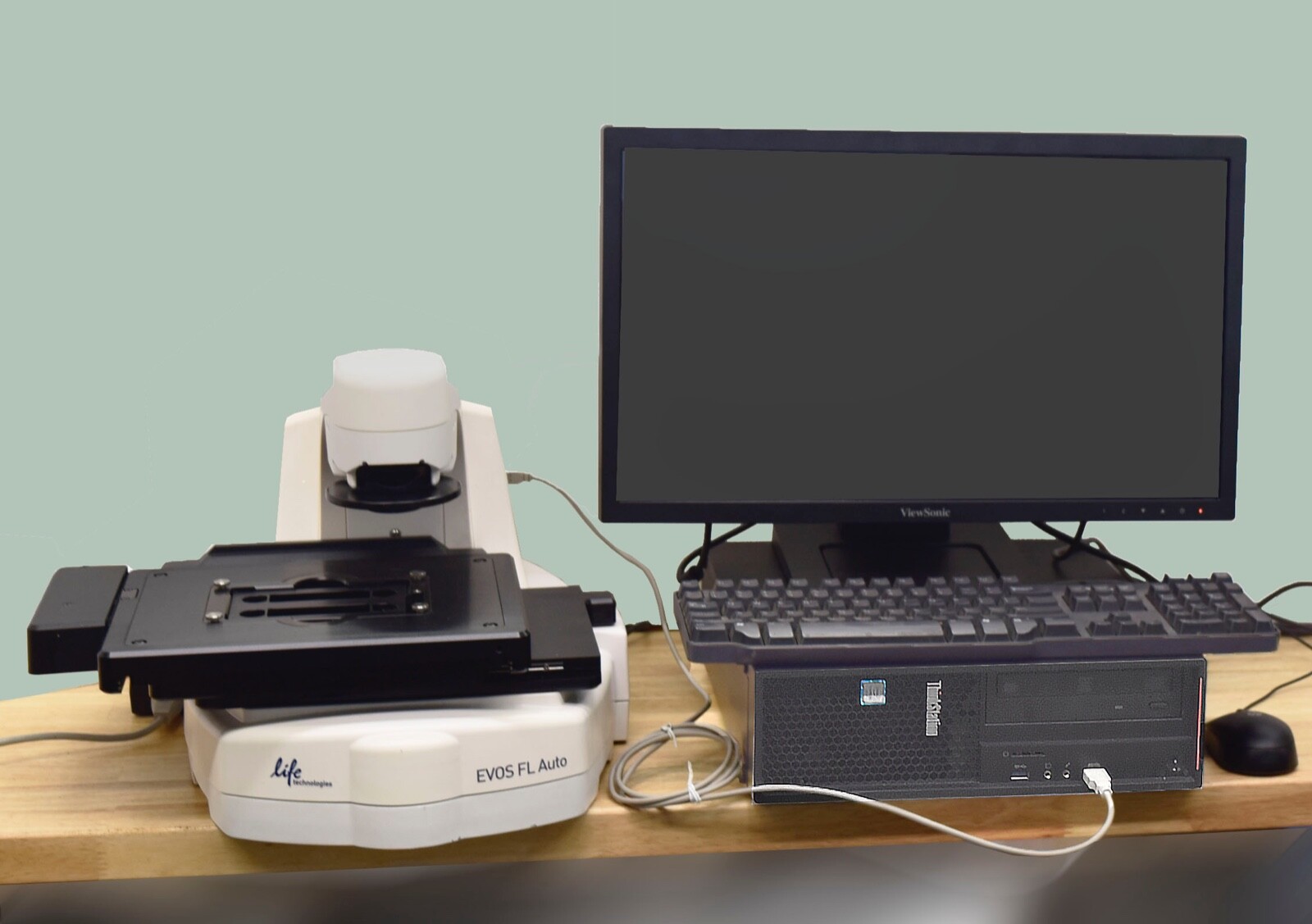 Life Technologies EVOS FL Auto Fluorescence Imaging Digital Microscope ...