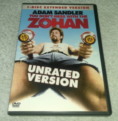 You Dont Mess With The Zohan (DVD, 2008, Unrated Single Disc Version ...