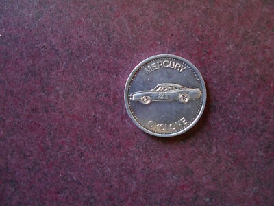 Vintage Mercury Cyclone Coin 1972 Shell Gas Station Hot Wheels Premium ...