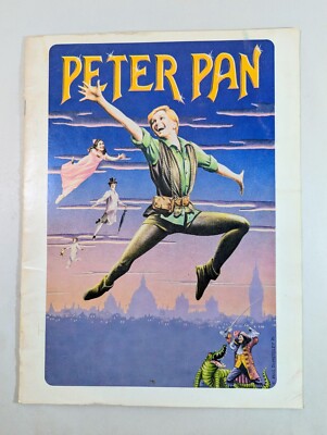 Vintage Broadway Peter Pan Program Sandy Duncan Christopher Hewett ...