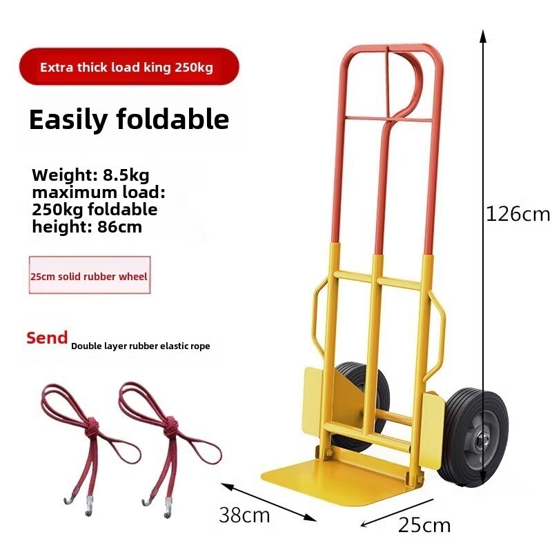 Folding Trolley Portable Cargo Ladder Upstairs Carrying Climber Home ...