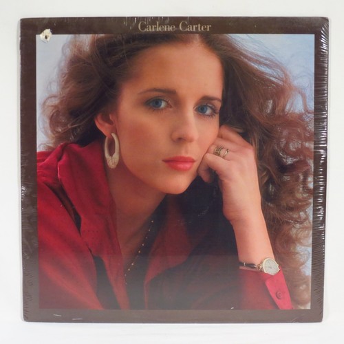 CARLENE CARTER - S/T 1978 1st US Issue LP SEALED w/ Promo post card ...