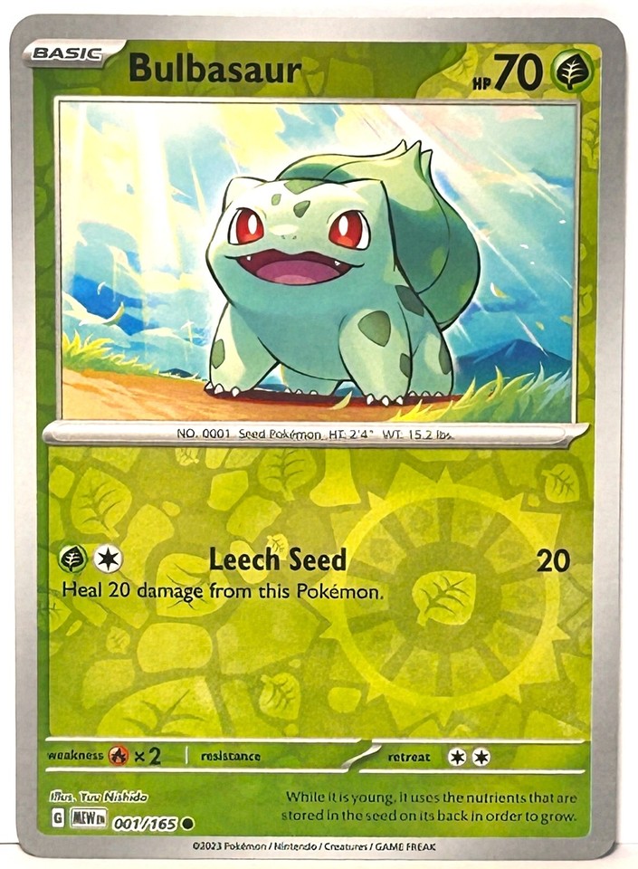 Pokemon 151 Singles - Complete Your Set - Reverse Holo, Holo, and ...