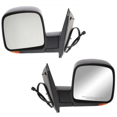 Pair Set of 2 Mirrors Driver & Passenger Side Heated for Chevy SaVana ...