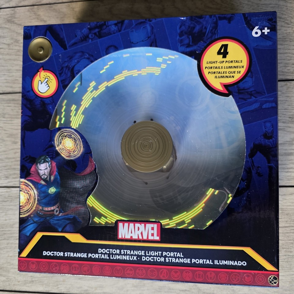 Disney Marvel Doctor Strange Light Portal Toy - 4 Light Up Portals ...